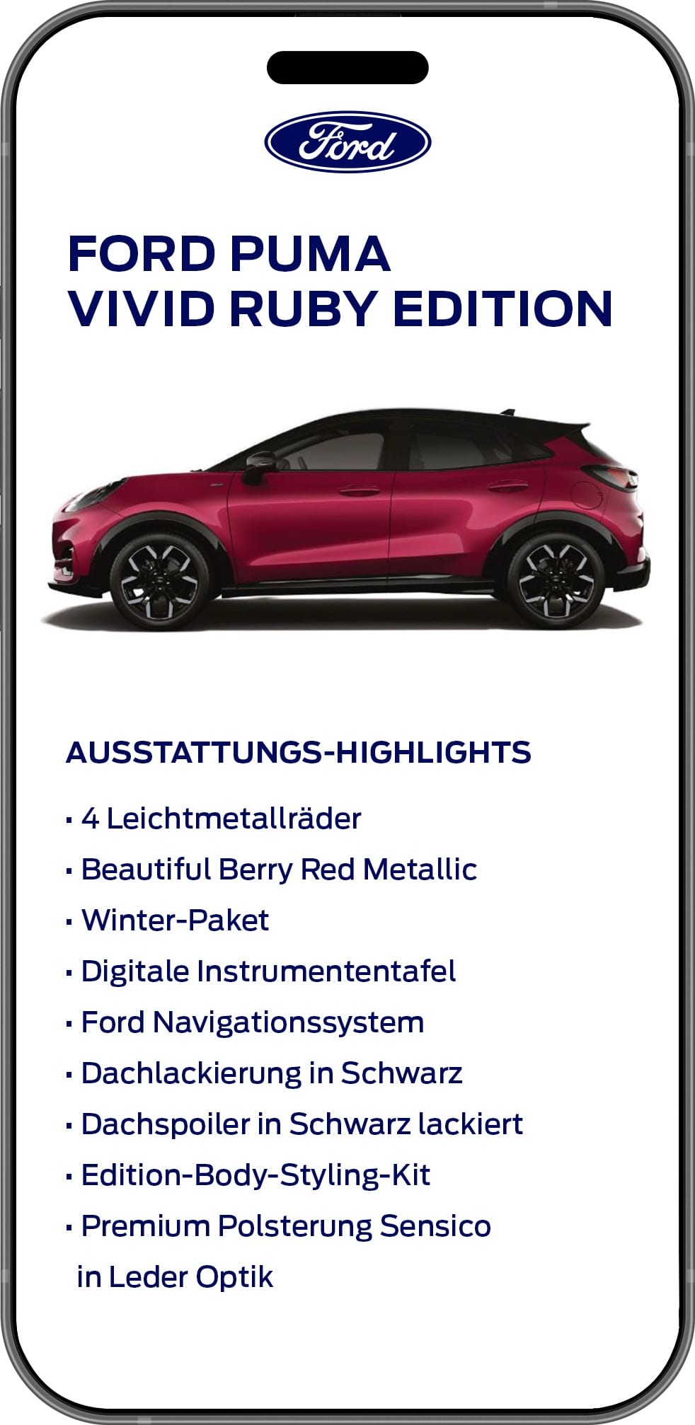 Ford Puma Crossover SUV | Ford DE