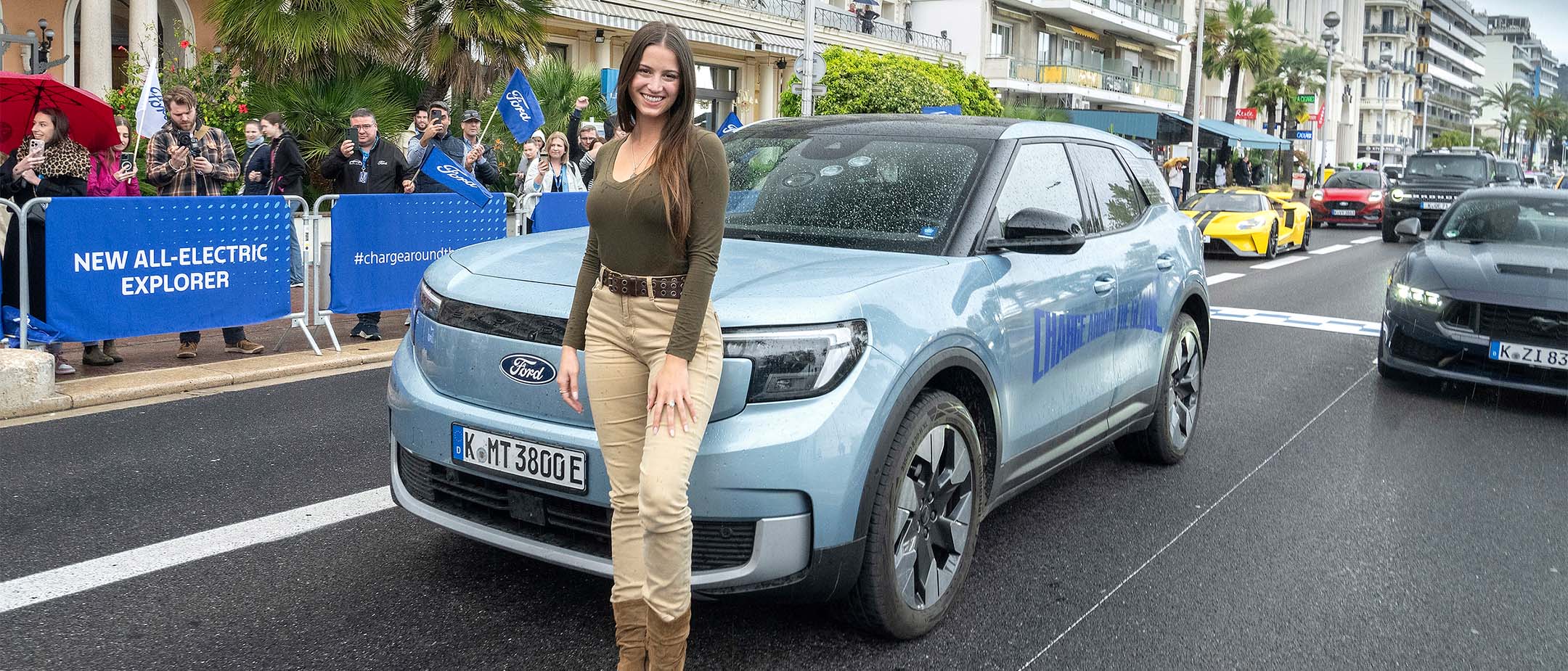 Lexie Limitless umrundet die Welt im vollelektrischen Explorer | Ford DE